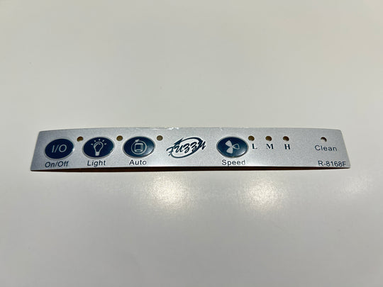 Control Label Sticker for R8168F – Sakura Products Co