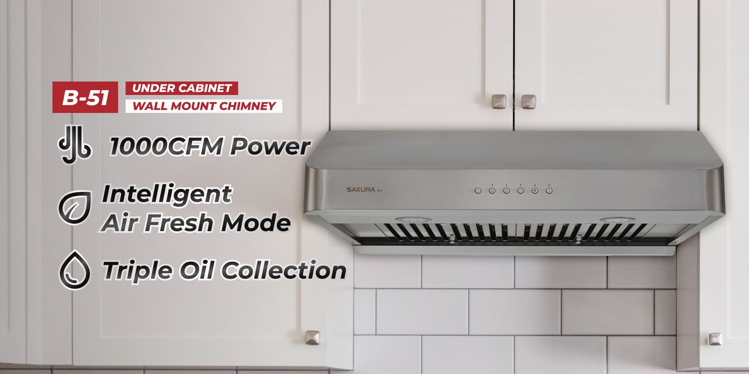 Sakura Products Co. | High-Suction Range Hoods for Your Kitchen
