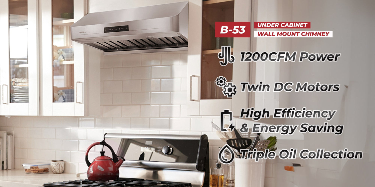 Sakura Products Co. | High-Suction Range Hoods for Your Kitchen