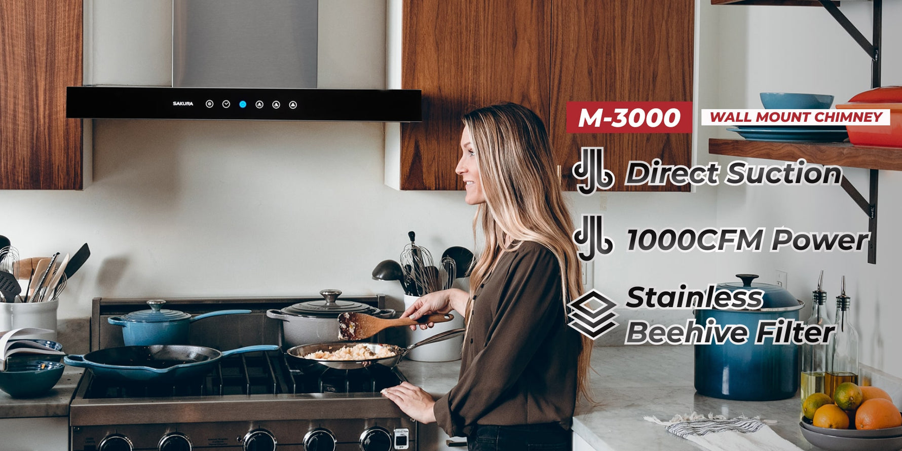 Sakura Products Co. | High-Suction Range Hoods for Your Kitchen